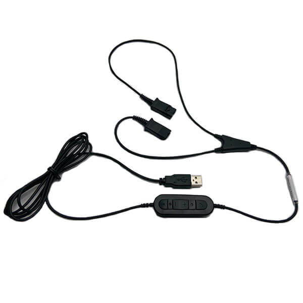 Y-Training Lead Headset Bundle (QD to USB) | Headset Store